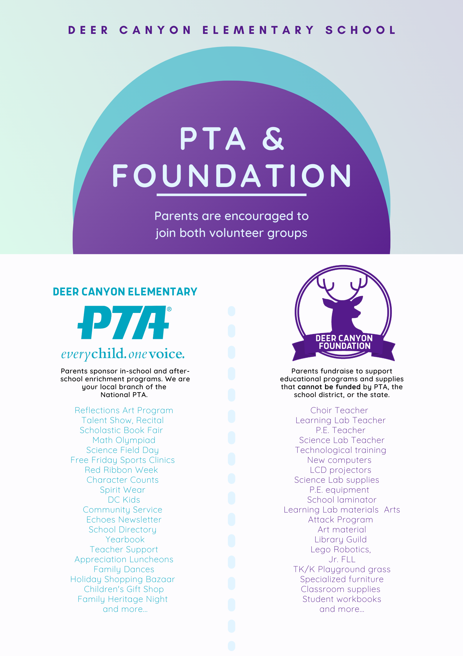 PTA Flyers - Juliana Choi